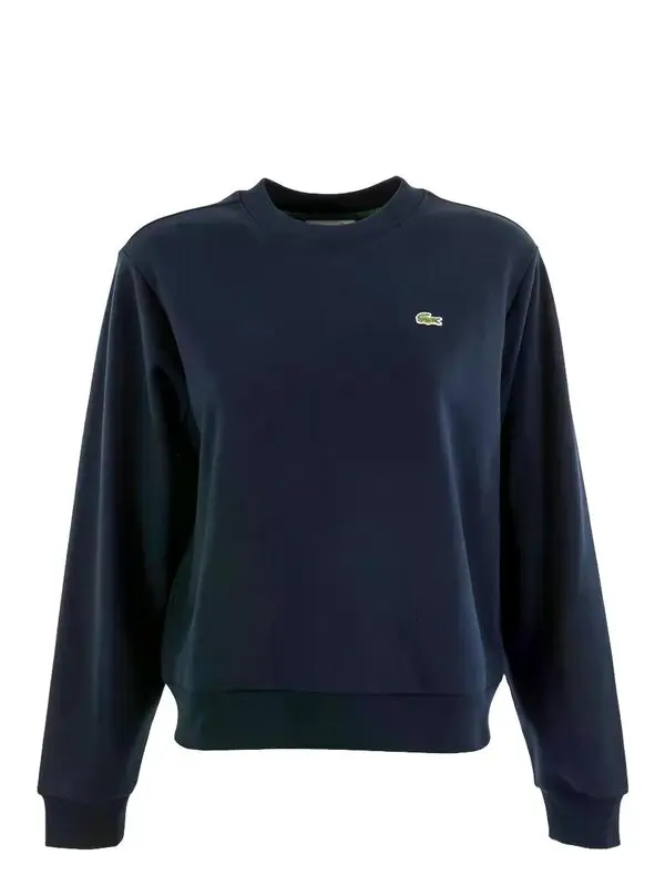 Lacoste Logo-patch Sweater - Blue