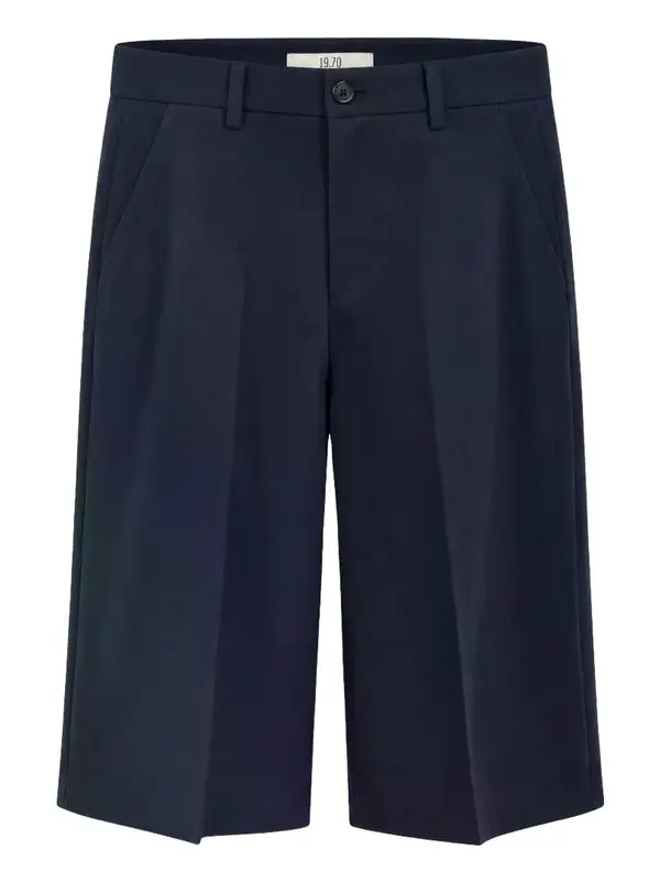 Seventy Pressed-crease Shorts - Blue