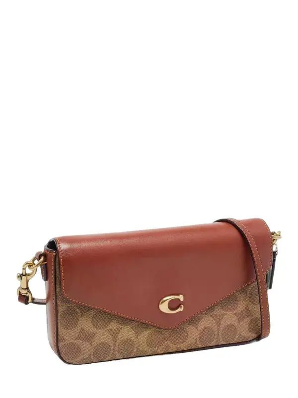 COACH Wyn Signature Crossbody Bag - Brown