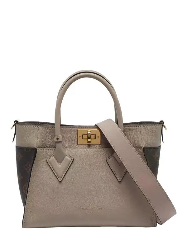 LOUIS VUITTON Small On My Side Monogram Tote Bag - Neutrals