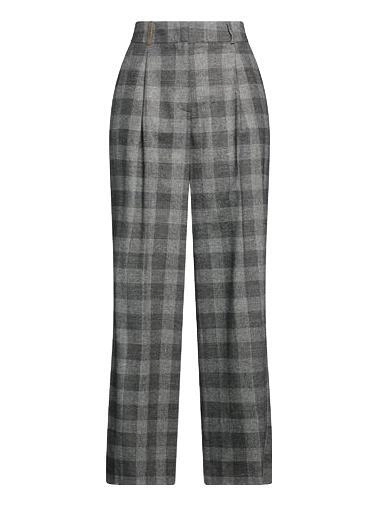 Peserico Pants Size Virgin Wool, Cashmere, Polyester, Polyamide, Elastane - Grey
