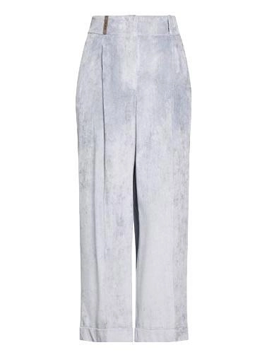 Peserico Pants Light Size Viscose, Elastane - Blue