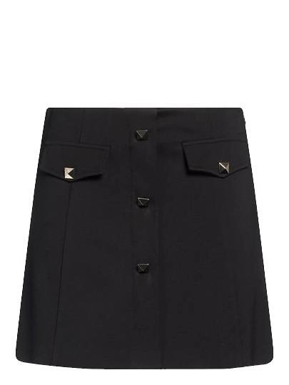 Liu Jo Mini Skirt Size Viscose, Polyamide, Elastane - Black