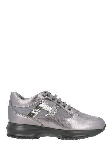 Hogan Sneakers Size Leather - Grey