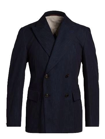 JACOB COHЁN Blazer Size Cotton - Blue