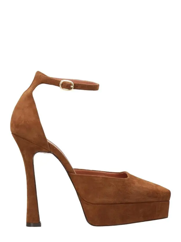 CASTAGNA With Heel - Suede