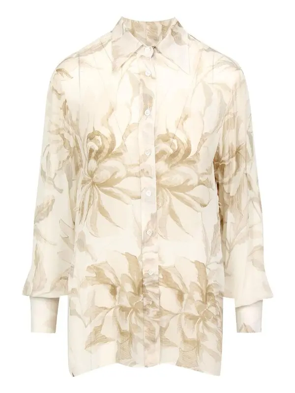 SEMICOUTURE Shirts - Beige