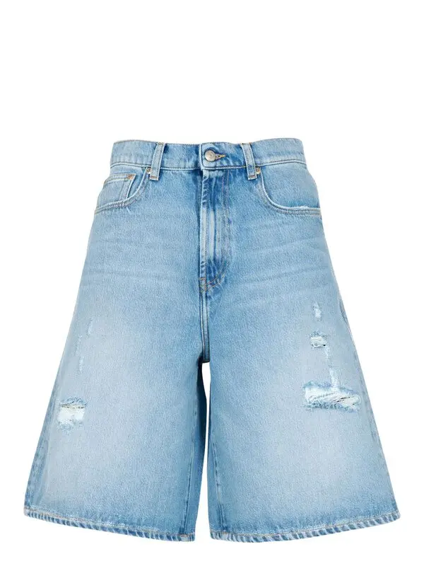 ROY ROGER'S Shorts - Medium Denim