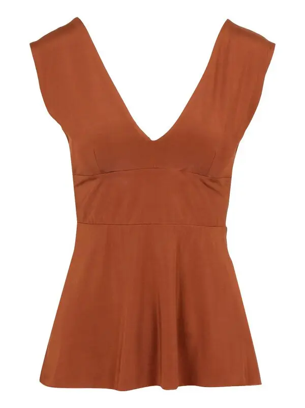 Max Mara Top - Rust