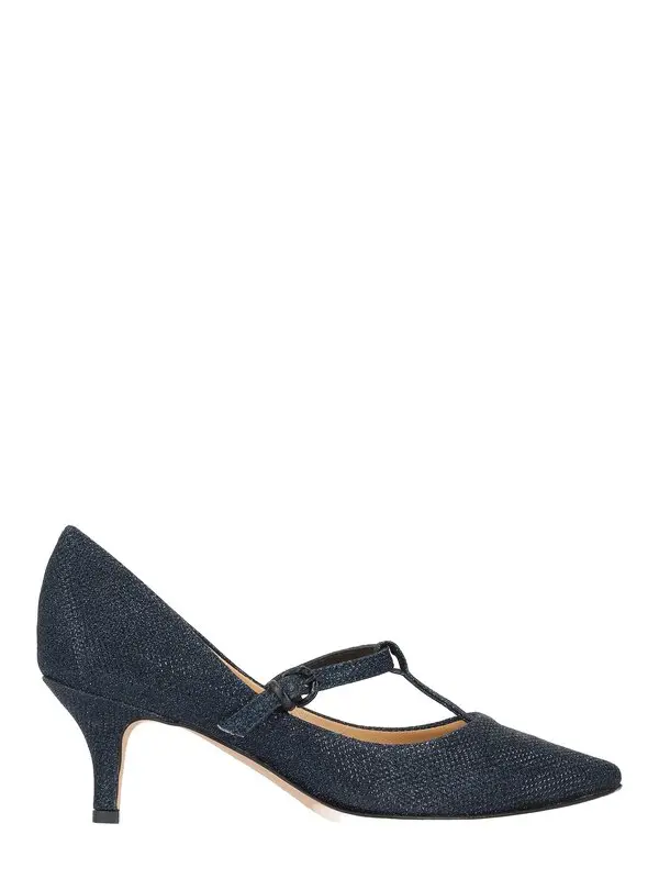 LA ROSE Kitten Heels Pumps - Blu