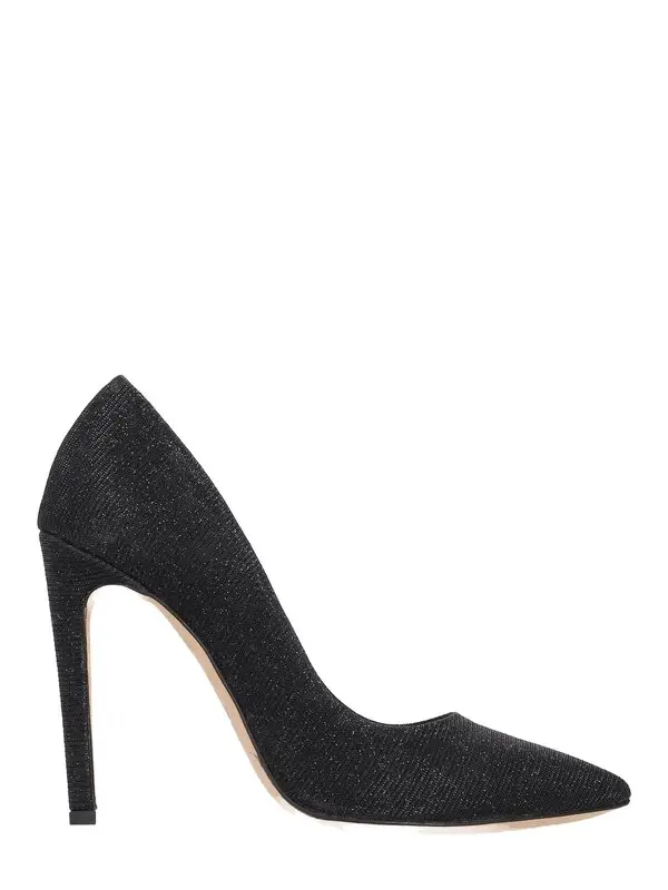 LA ROSE Lurex Heels Pumps - Nero