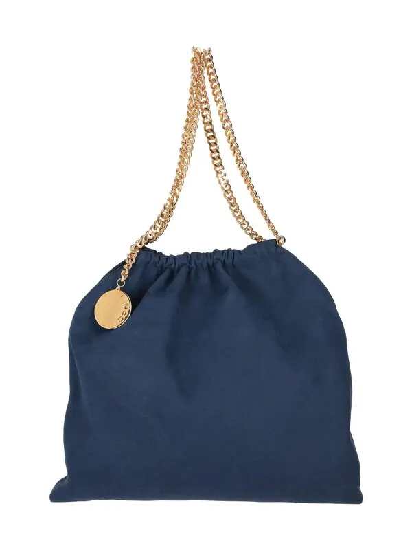 Stella McCartney Falabella Medium Drawstring Al - Navy