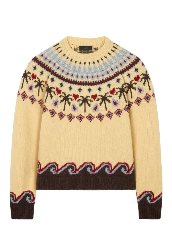 Alanui Sweet Winter Sweater - Sunlight/multicolor