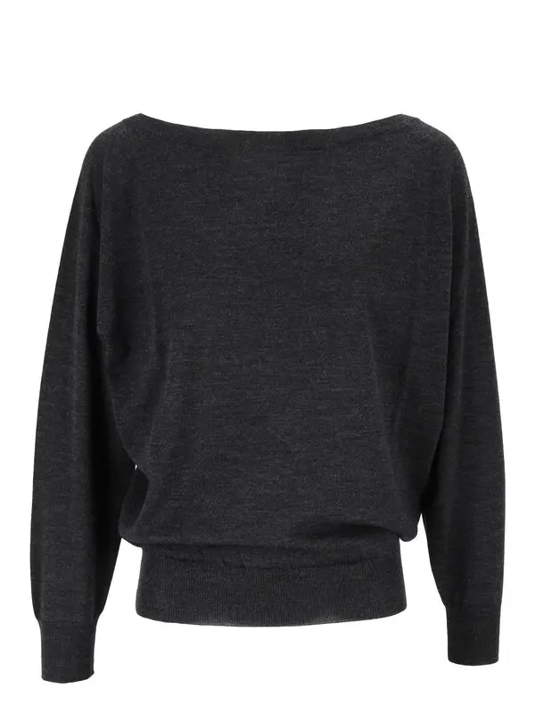 MC2 SAINT BARTH Naty Merino 15 G Charcoal - Grey