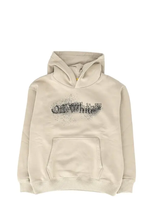 Off-White Arrow Spray Hoodie - Grey