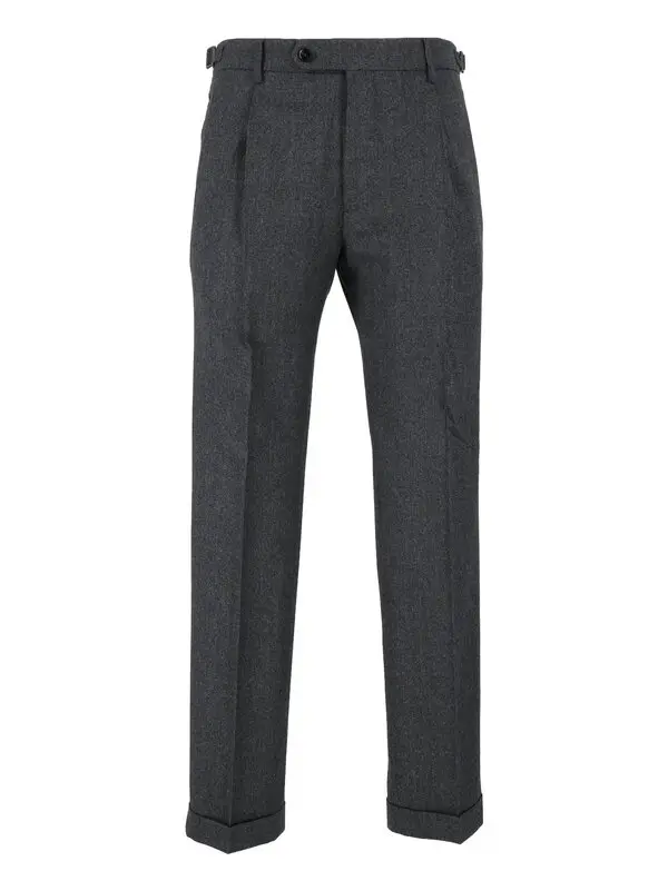 BERWICH Pantalone Retrolong Grigio - Grey