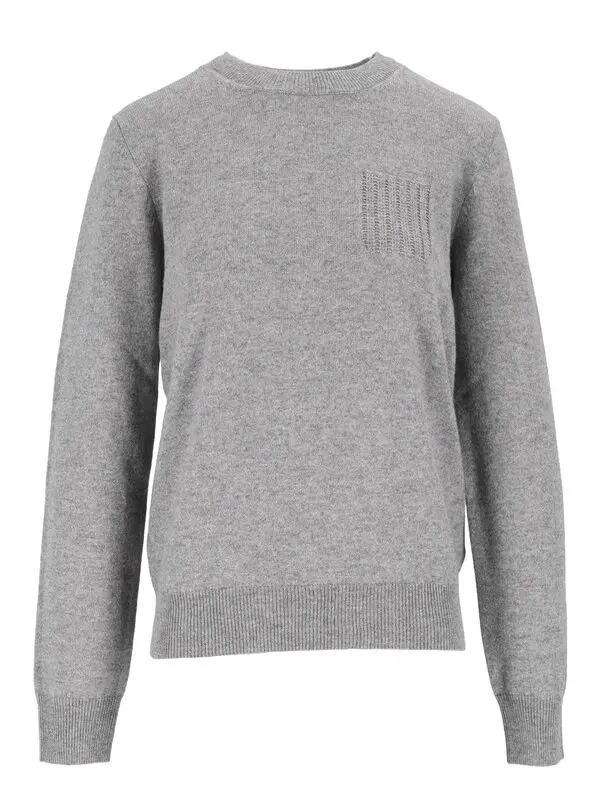 Peserico Knitted Sweater - Grey