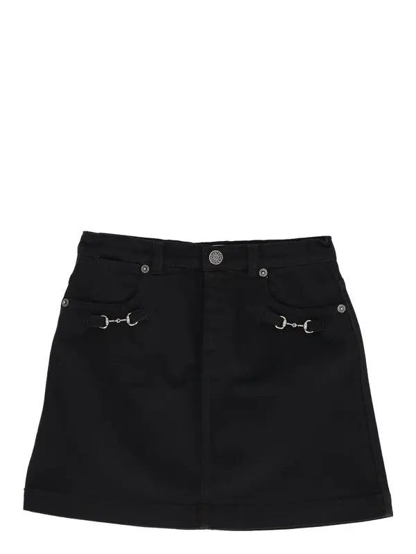 Gucci J Mini Skirt Certified Reactiv - Grey