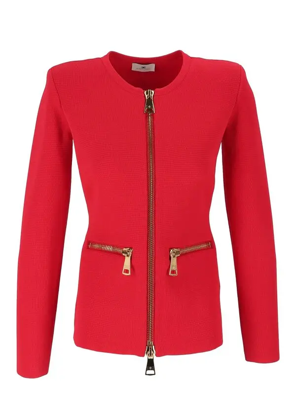 Elisabetta Franchi Maglia Tricot - Red