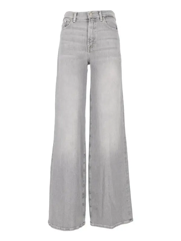7 For All Mankind Lotta Silver Wash - Grey