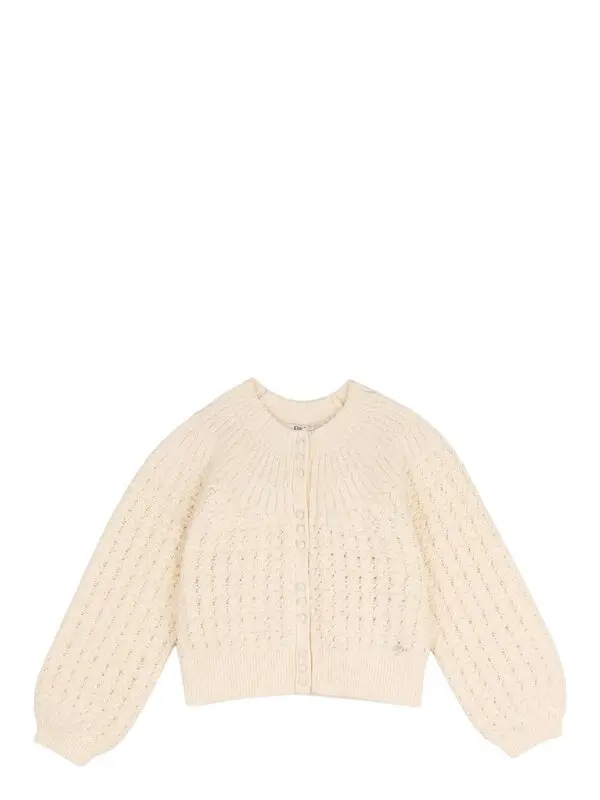 Chloé Cardigan Tricot - White