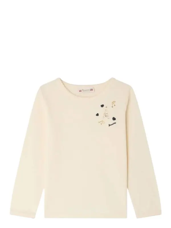 Bonpoint T Shirt Mellyn - White