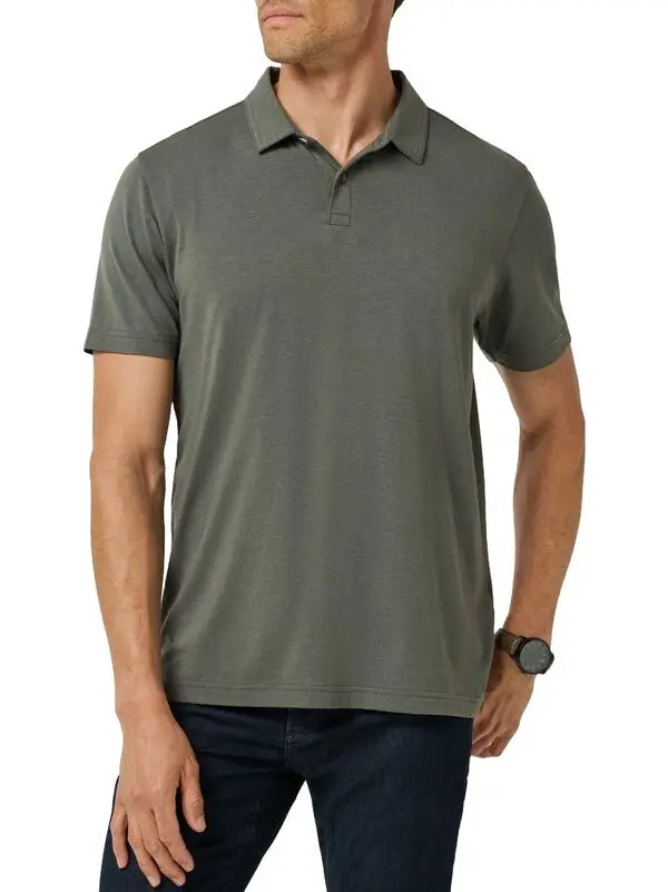 Travis Mathew Cloud Classic Performance Polo - Dark Olive