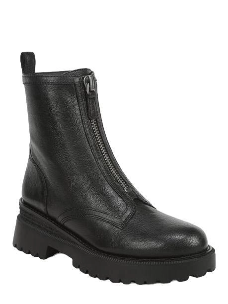 Sam Edelman Grove Leather Bootie - Black