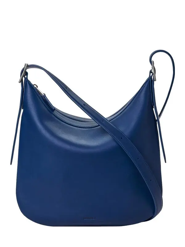 Shinola Medium Bixby Leather Crossbody Bag - Blue