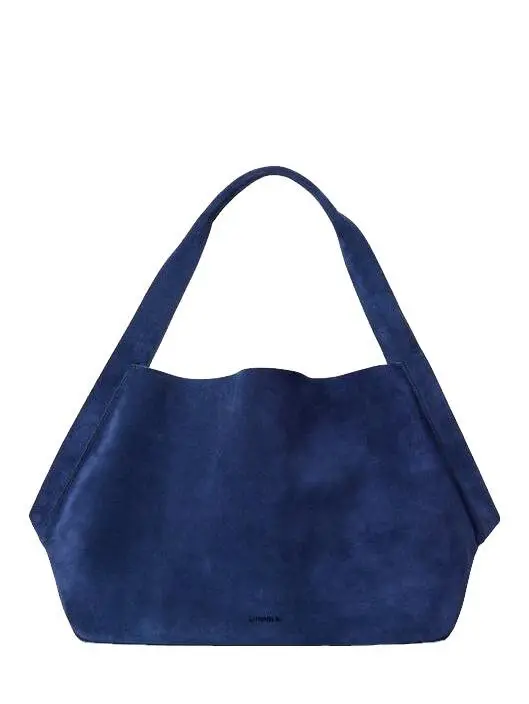 Shinola Derby Suede Shoulder Bag - Blue