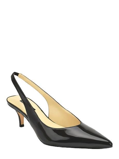 Nine West Cassy Pointed Toe Slingback Pump - Black