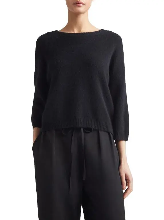 Loulou De Saison Azali Crewneck Sweater - Black