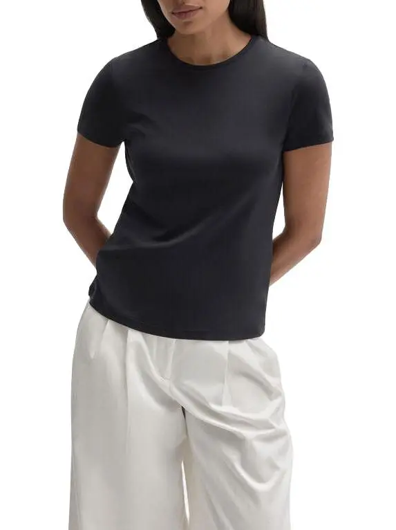 Robert Barakett Georgia Pima Cotton T-shirt - Black