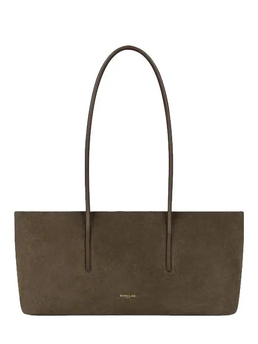 DEMELLIER The Stockholm Leather Shoulder Bag - Hazel