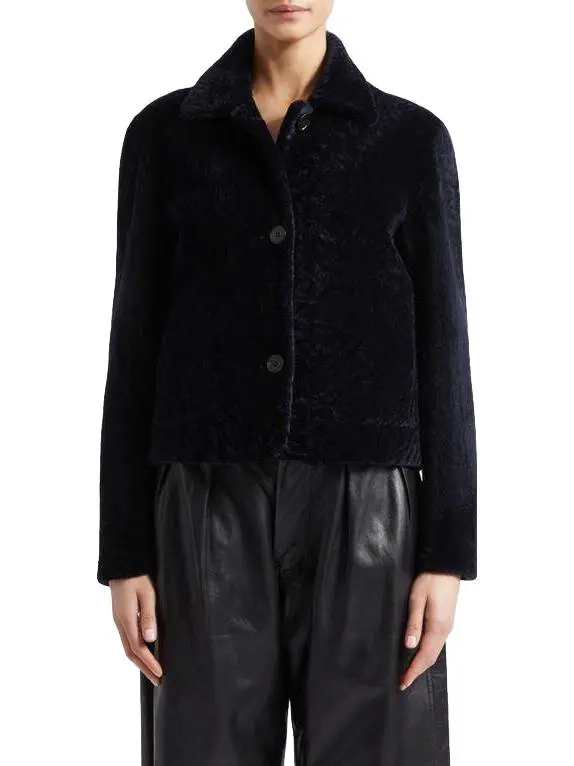ARMA Genuine Emy Merino Shearling Jacket - Night