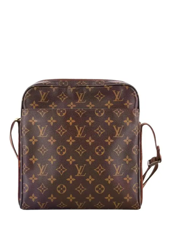 LOUIS VUITTON Trotteur Beaubourg Handbag Monogram Canvas Crossbody Bag - Brown