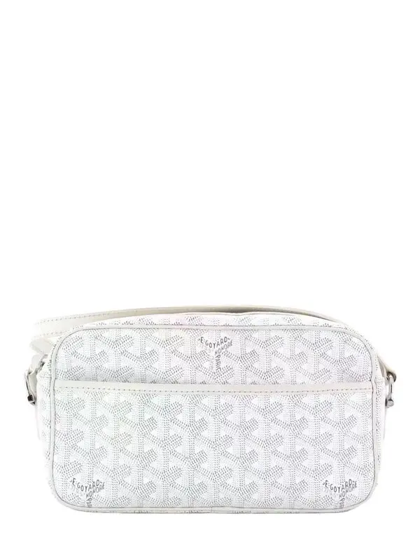 Goyard Cap Vert Bag Coated Canvas Crossbody Bag - White