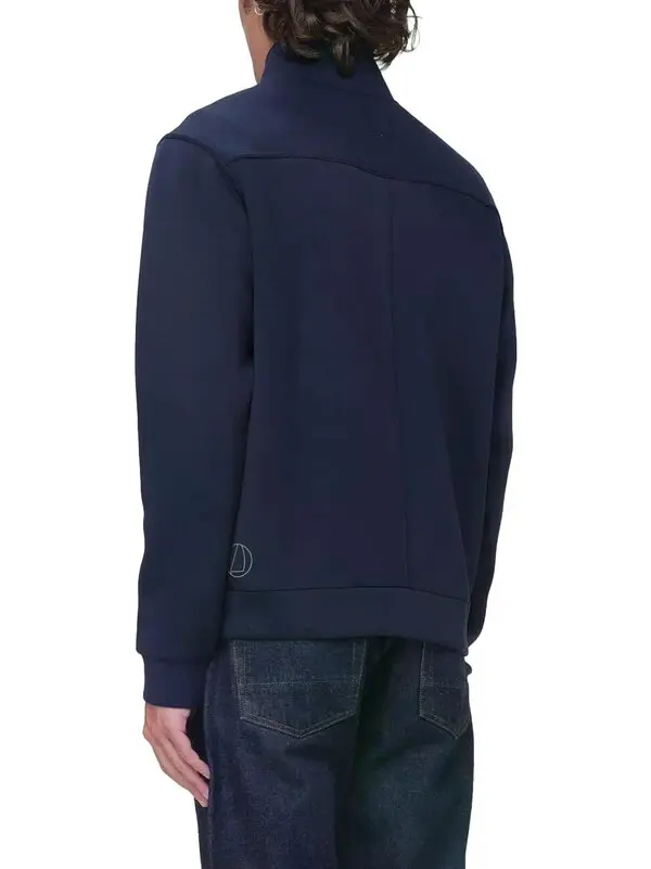 MURPHY&NYE Zip-up High-neck Sweater - Blue