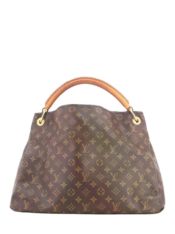 LOUIS VUITTON Artsy Handbag Monogram Canvas Mm Hobo Bag - Brown