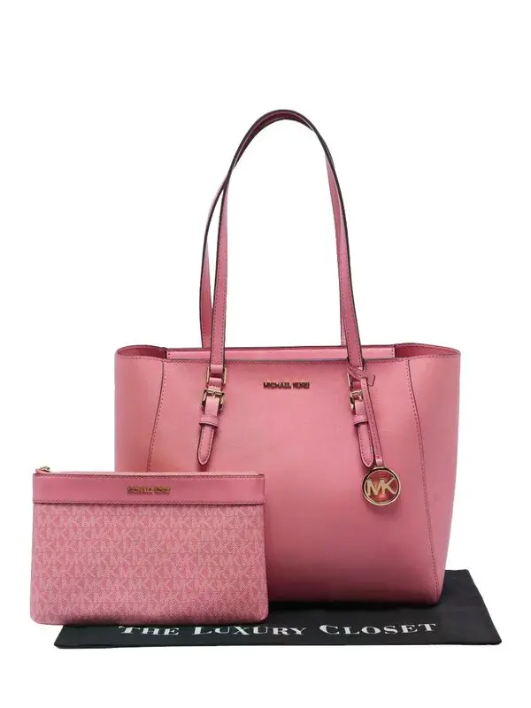 Michael Kors Large Charlotte Tote Bag - Pink