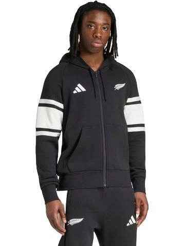 Adidas All S Leisurewear Full-zip Hoodie - Black