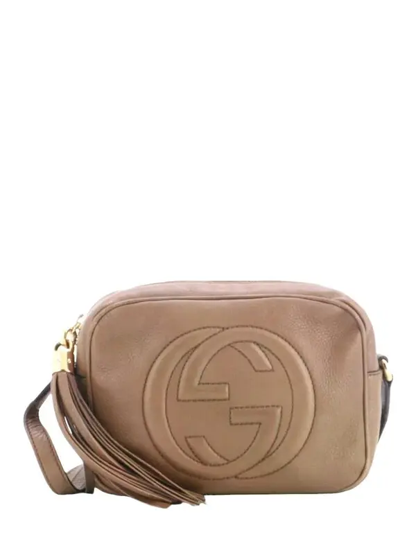 Gucci Soho Disco Leather Small Crossbody Bag - Brown