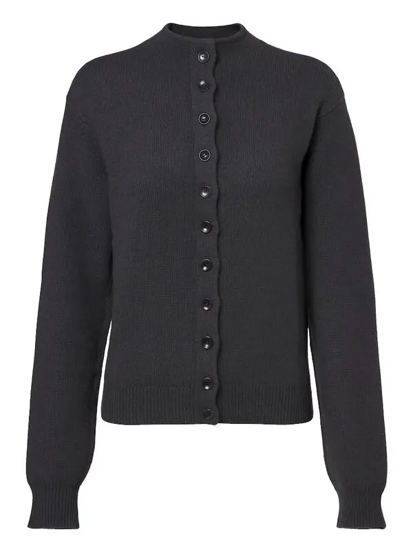 LEMAIRE Cashmere Cardigan - Grey