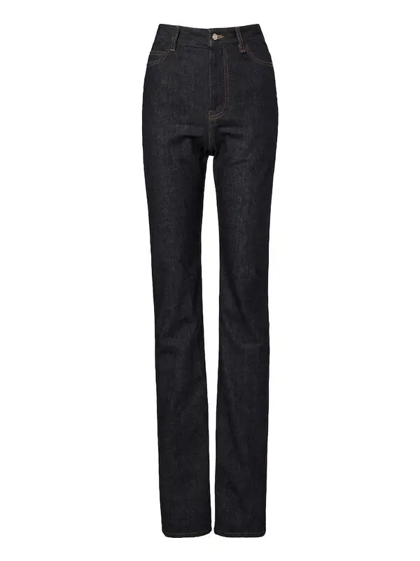 Balenciaga High-rise Slim Jeans - Blue