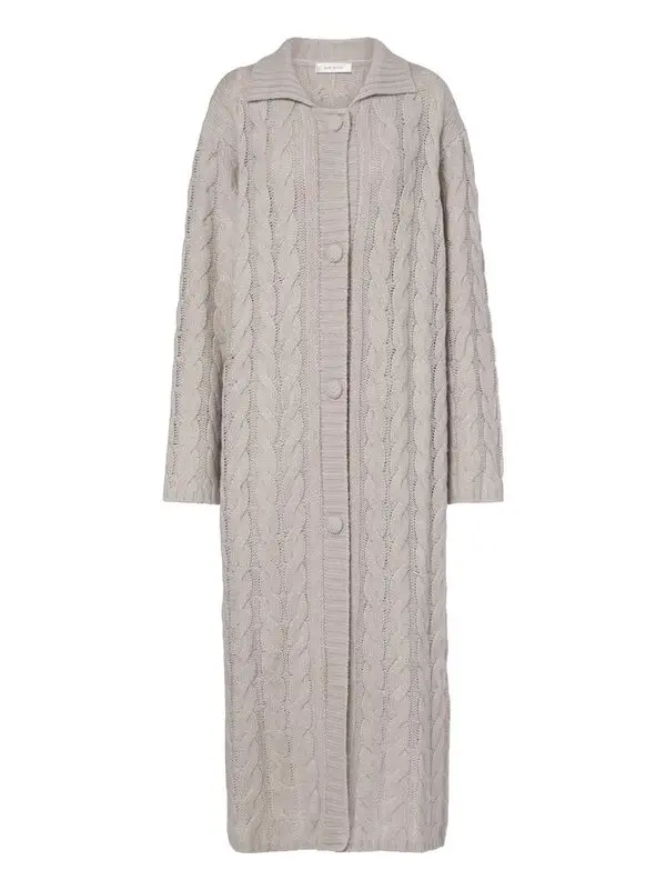 AYA MUSE Alia Wool And Alpaca-blend Cardigan - Grey
