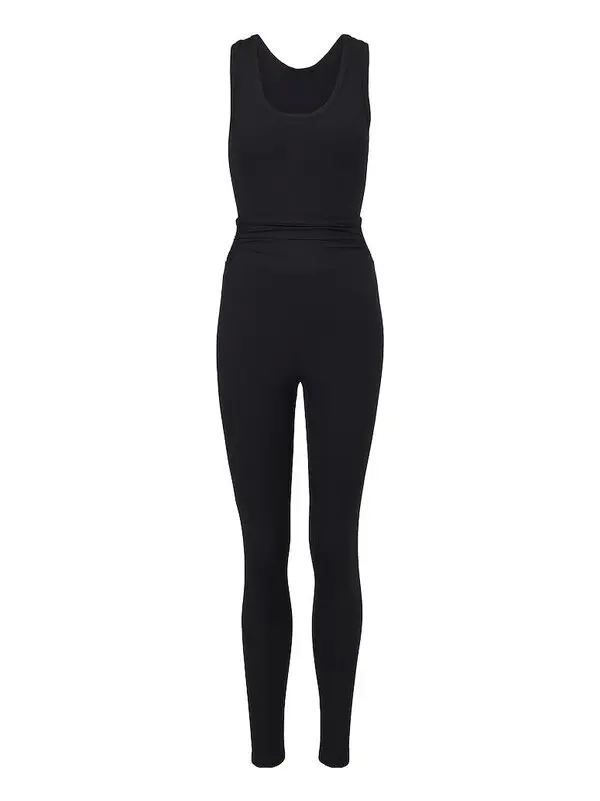 ERES Nellie Ribbed-knit Catsuit - Black