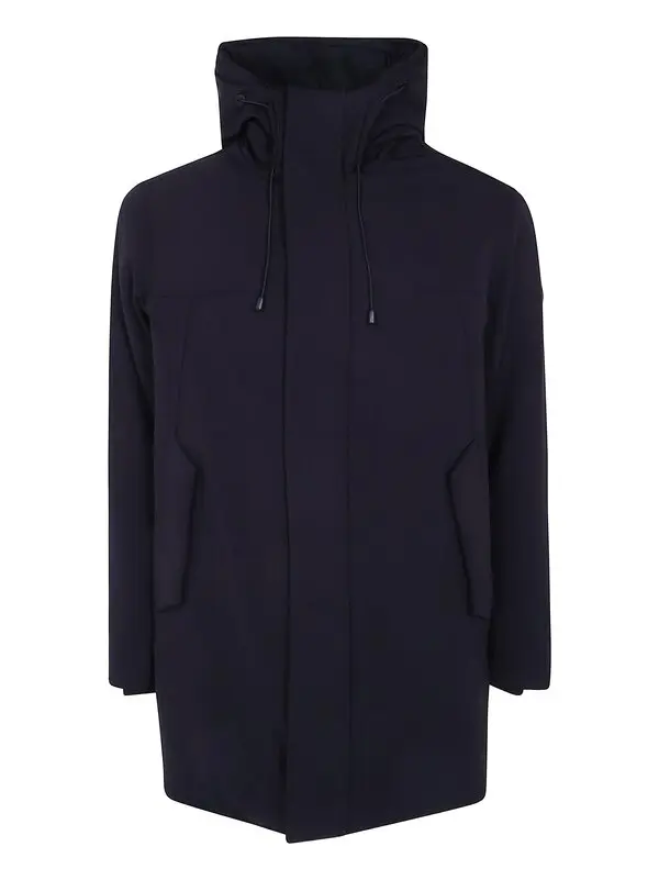 PEOPLE OF SHIBUYA Jacket Long Hoodie "mitake - Black
