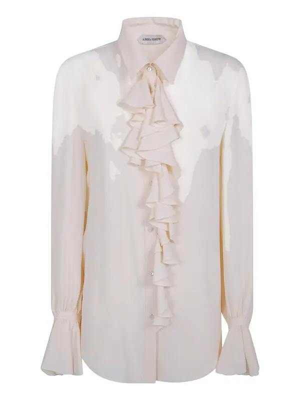 Alberta Ferretti Shirt Classic Shirt - Beige