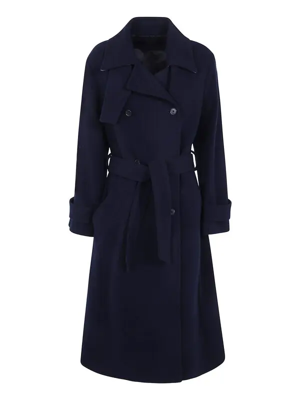 Paul Smith S Wool Coat - Blue