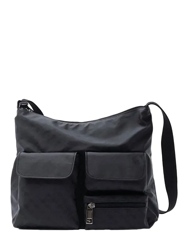 GHERARDINI Medium Pocket Satchel - Black